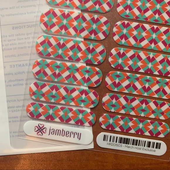 Jamberry | Makeup | B3g Jamberry March 215 Hostess Wrap Full Sheet ...
